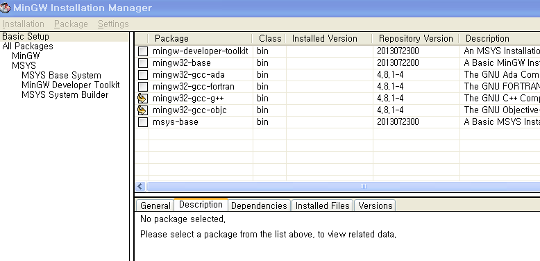 C C Netbeans 이용하여 C 프로그래밍하기 Mingw Cygwin 이용하여 컴파일러 설치하기