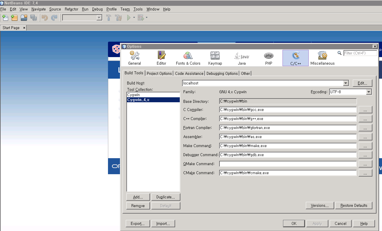 C C Cygwin Netbeans 74 이용하여 C 프로그래밍 작성하기 Cygwin 이용하여 컴파일러 설치하기